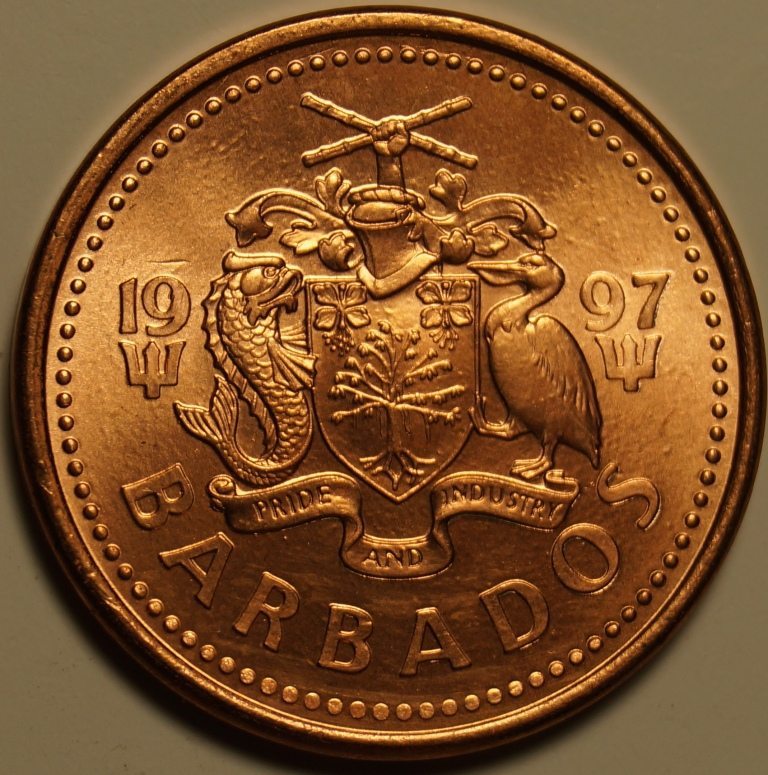Barbados One Cent 1997 Numista barbados-one-cent-1997-numista